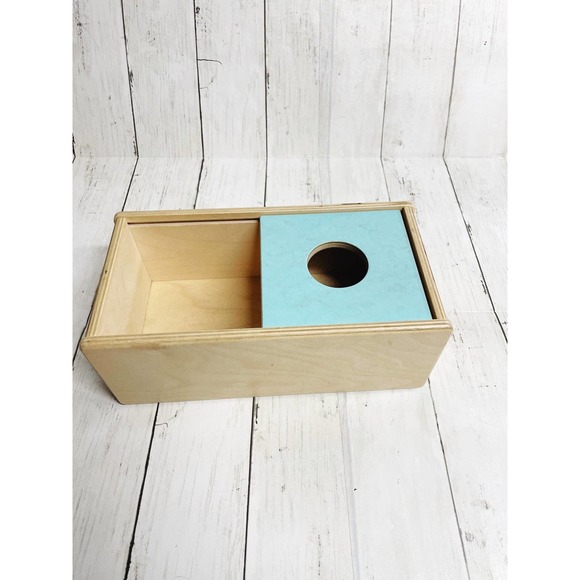 LOVEVERY | Toys | Lovevery Blue Sliding Box Ball Drop Balls Not ...